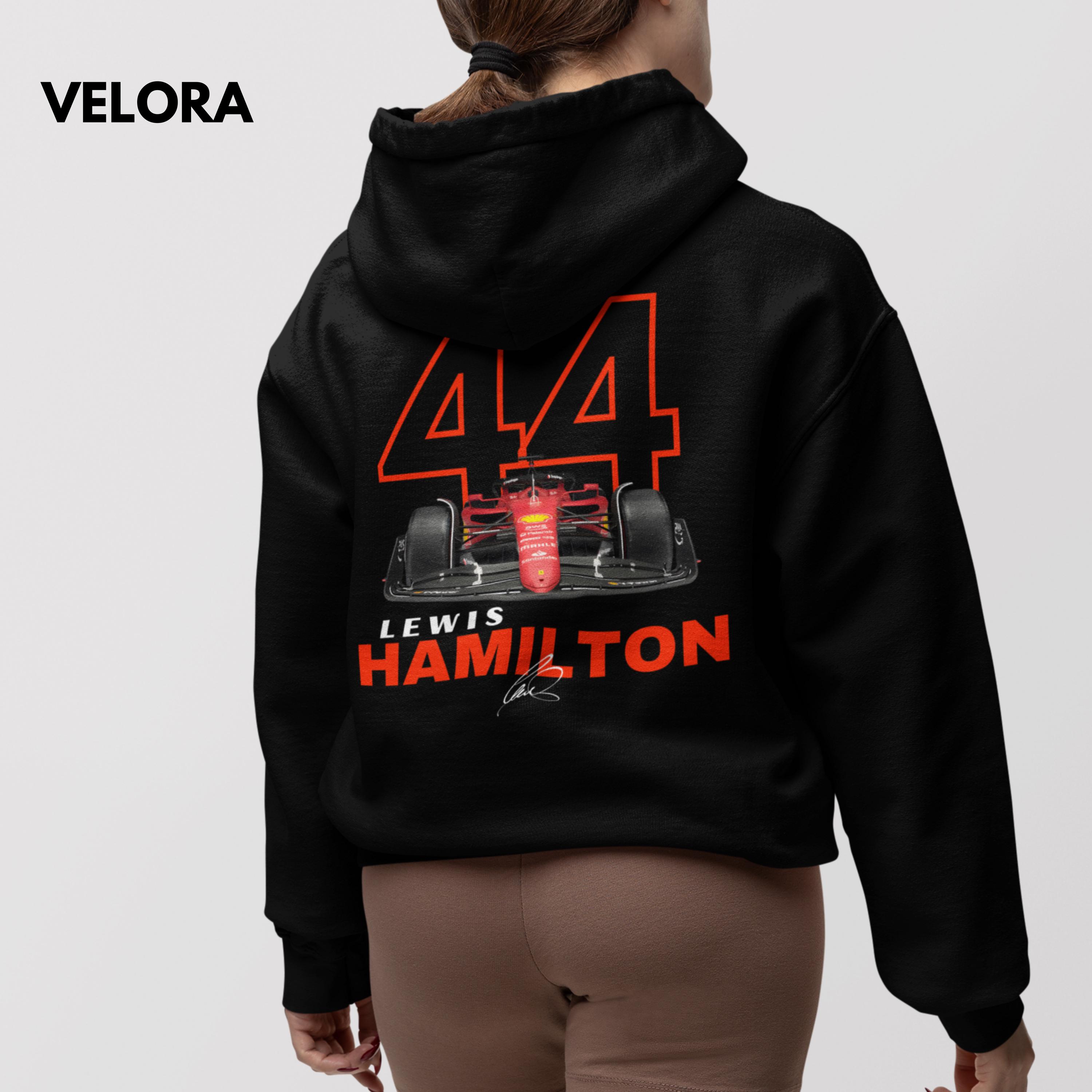 Lewis Hamilton Ferrari F1 Hoodie: Unisex Formula One Racing Sweatshirt ...