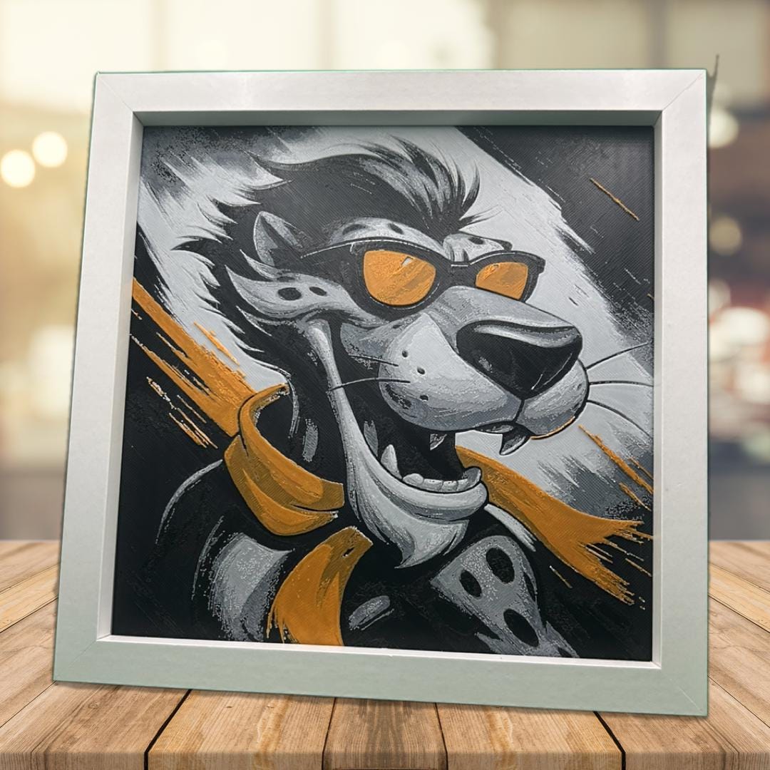 Chester Cheetah - Cheetos 3D Printed Fan Art - Etsy