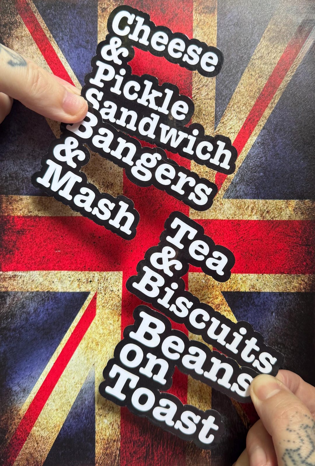 Great British Classics Stickers -FOOD- - Etsy