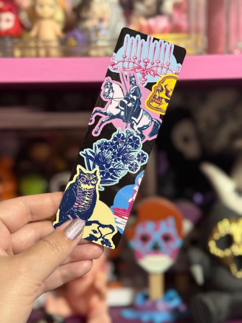 Neo-victorian Reverie Handmade Laminated Bookmarks, Baroque, Noir ...