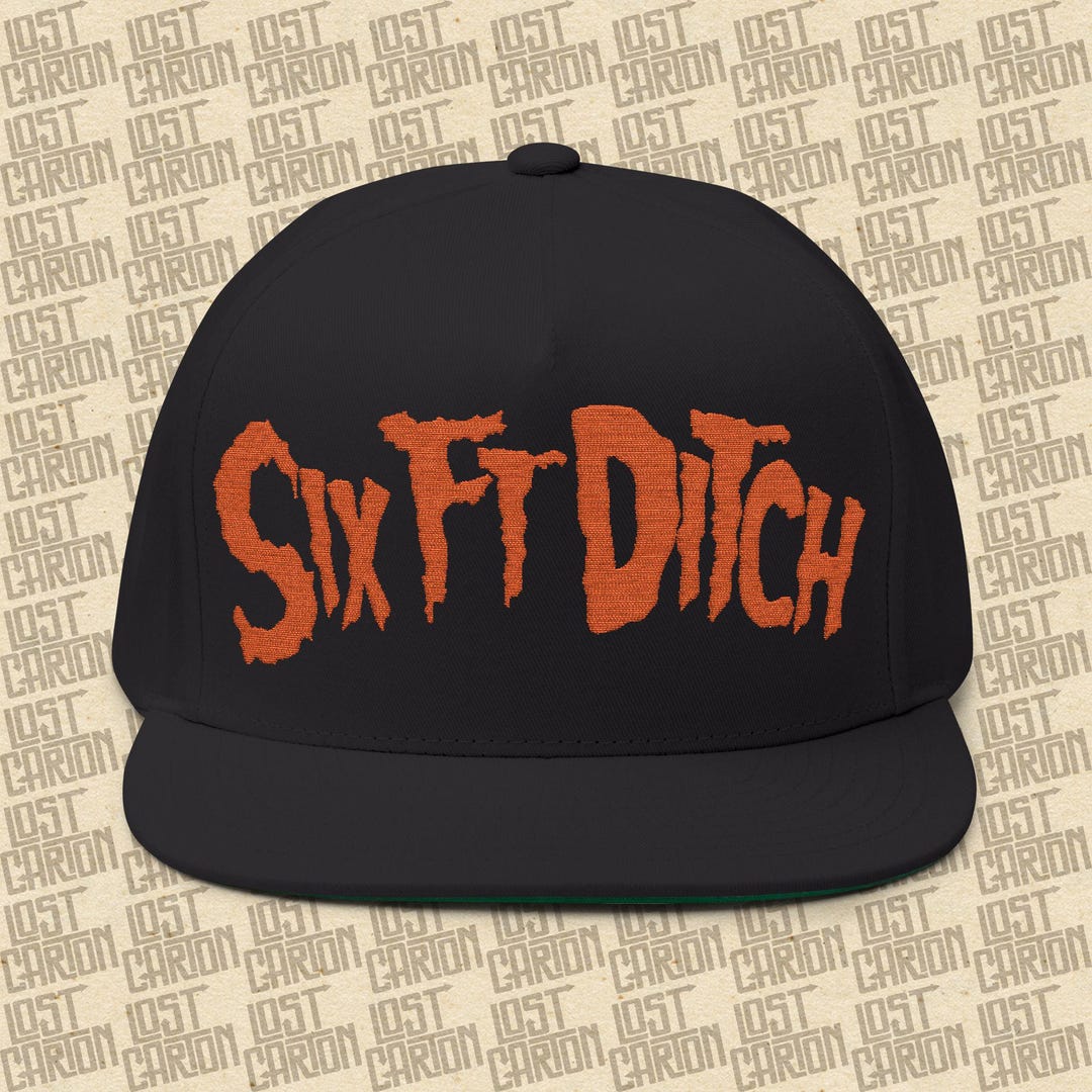 Embroidered Six Ft Ditch Beatdown Hardcore Snap Back Cap | UKHC ...