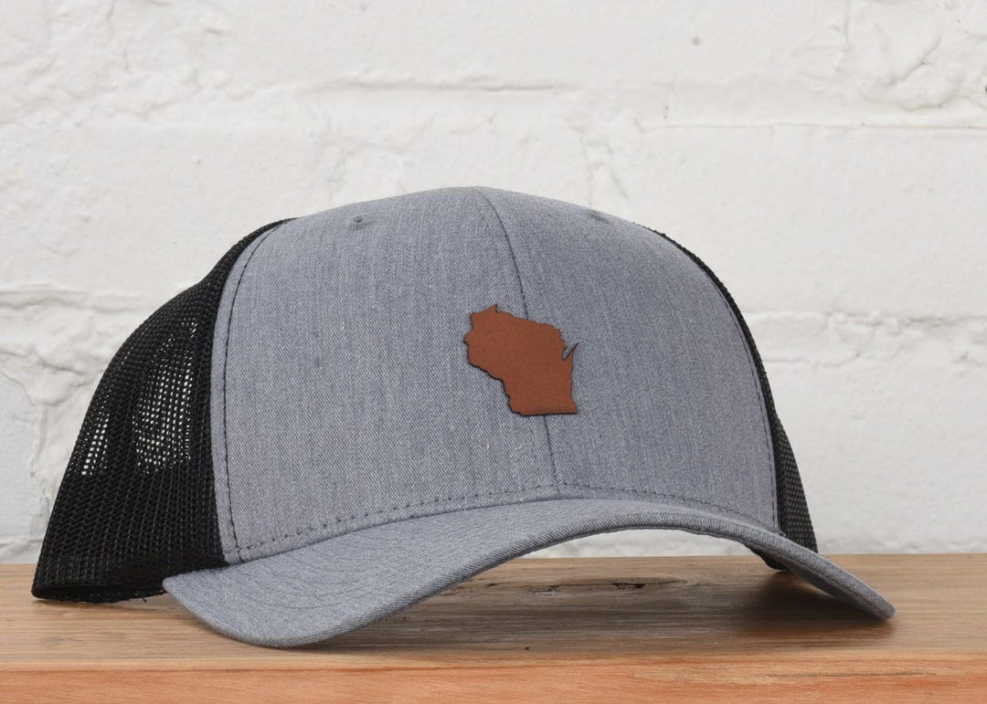 Wisconsin State Shape Snapback Hat: Unisex Baseball Cap - Etsy
