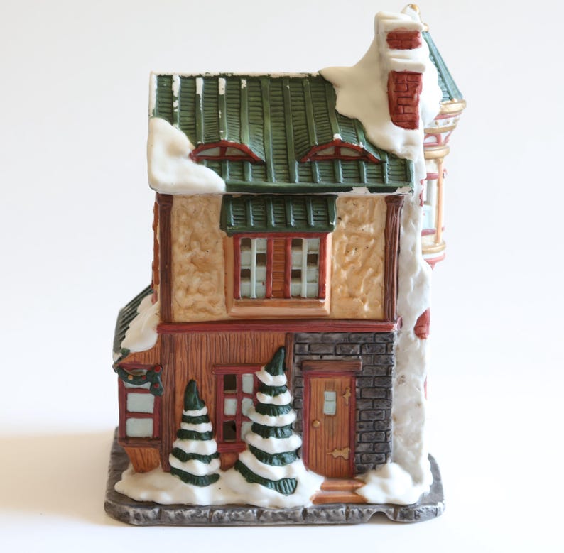 Christmas Snow Village Collectible Mells Bakery - Etsy