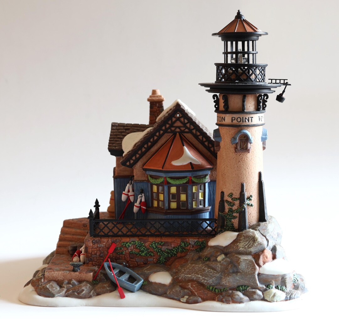 Department 56 Village Lynton Point Tower Dickens Village 1999 - Etsy