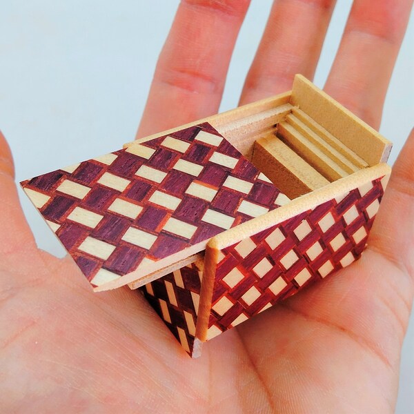 Tiny Puzzle Box - Etsy