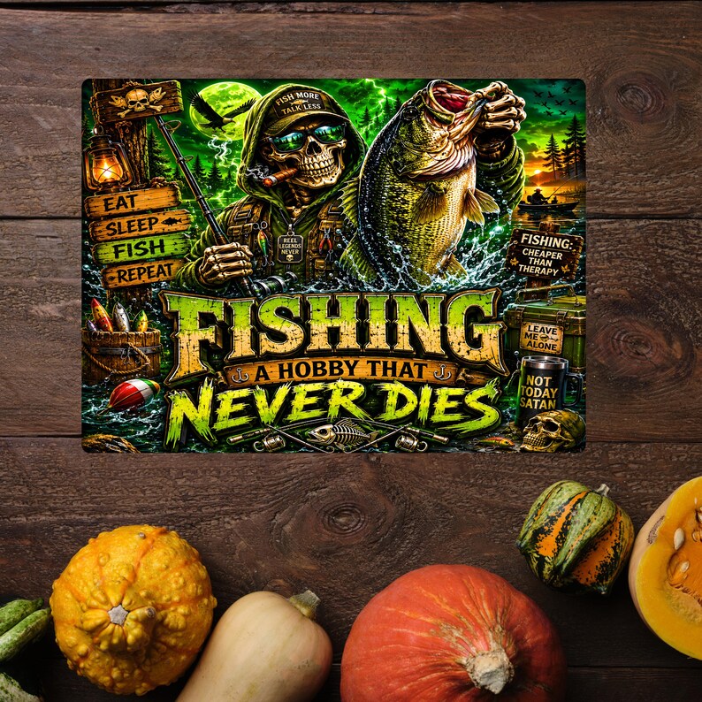 Pesca: um hobby que nunca morre. Tábua de corte PNG com esqueleto de ...