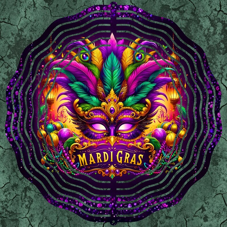 Mardi Gras Carnival Masquerade Party Vibrant Colorful Feather Mask 12 ...