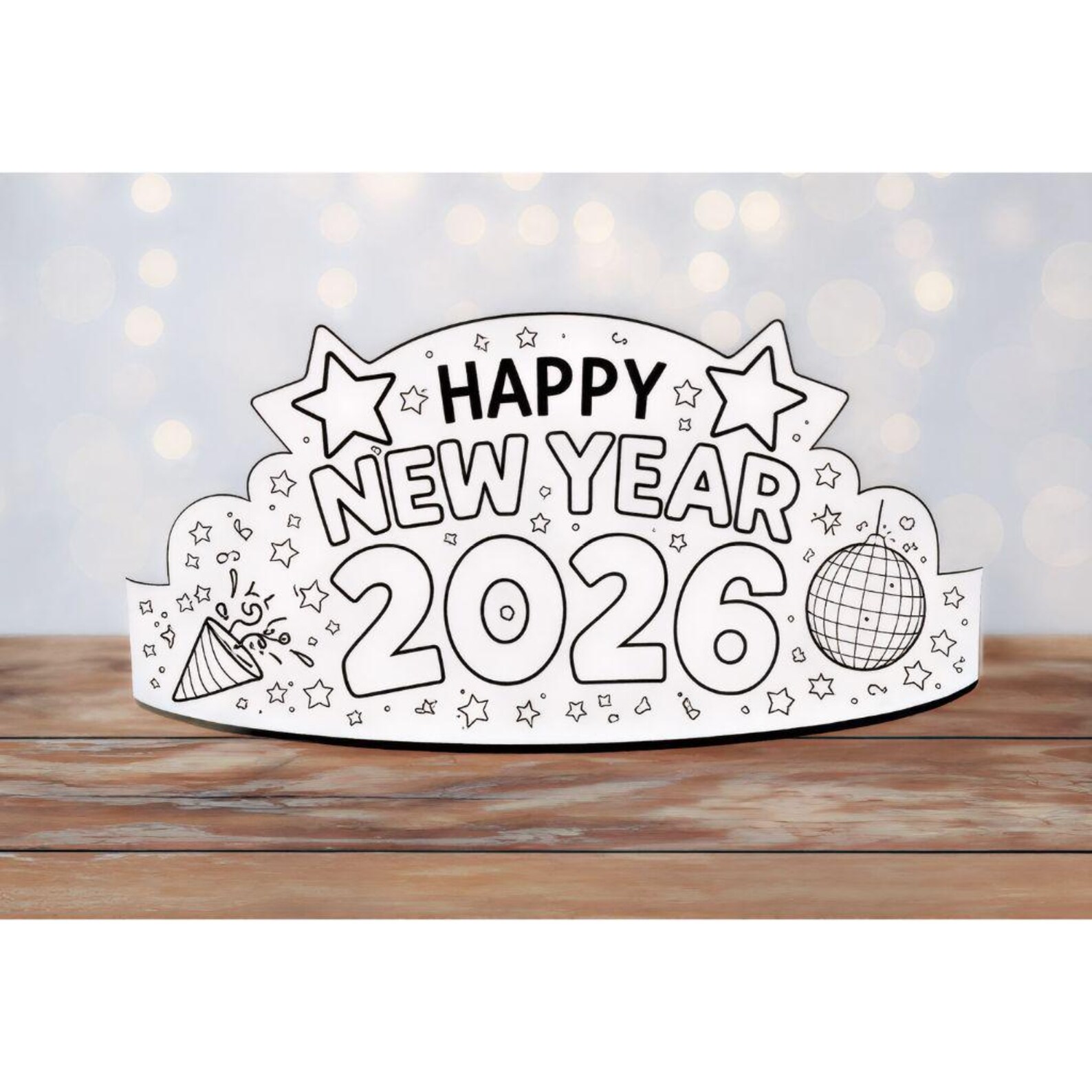 DIY Paper Hat New Years 2026 Craft, Kids Art Activity, Crafting Fun ...