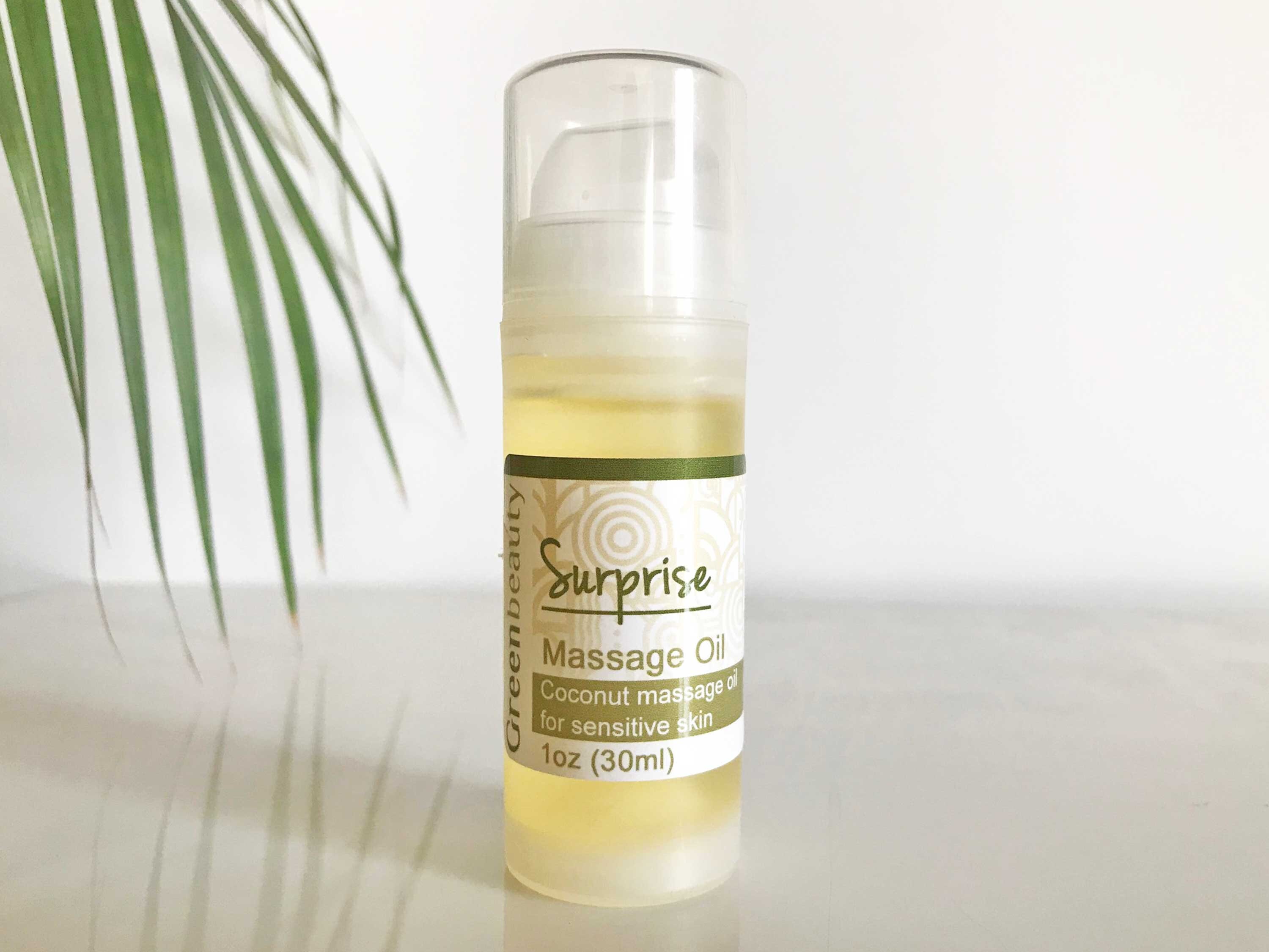 Coconut Massage Oil 2oz Massage Oil Body Oil Organic Etsy