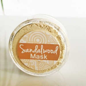 Face Mask Sample With Sandalwood, Sandalwood Mask, Facial Mask, Gram ...