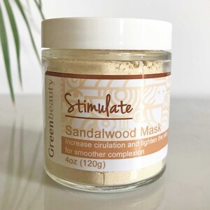 Face Mask Sample With Sandalwood, Sandalwood Mask, Facial Mask, Gram ...
