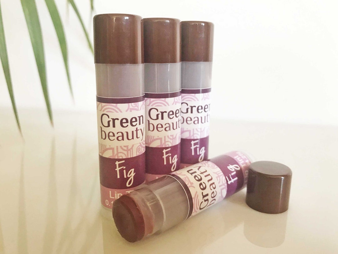 Colored Lip Balm, Fig, Lip Tint, Natural Lip Balm, Sheer Lip Balm ...
