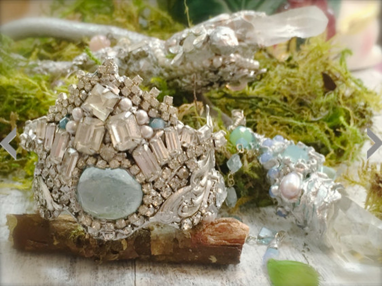 Made to Order Fairy Crown, Vintage Rhinestone Crown, Santos Crown ...