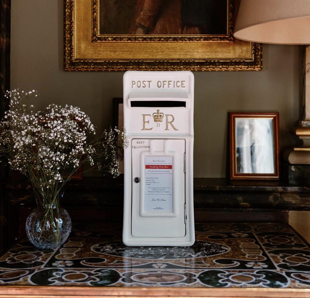 Wedding Post Box Hire – Card Box for Weddings, Guest Cards, Pickup ...