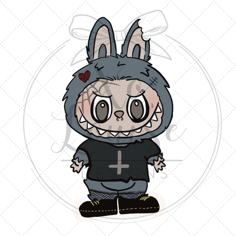 Labubu Tattoo - Etsy