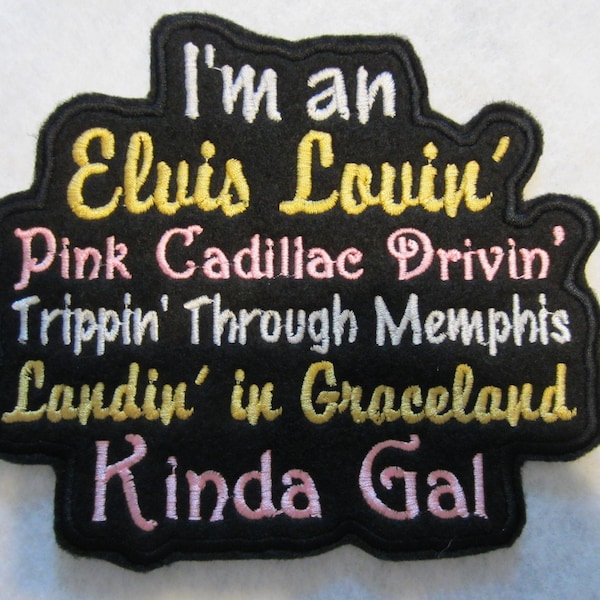 Elvis Presley Iron Patch - Etsy