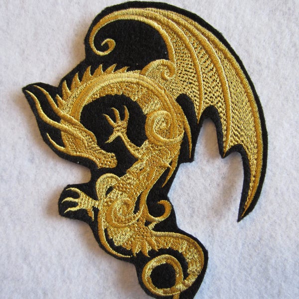 Dragon Applique - Etsy