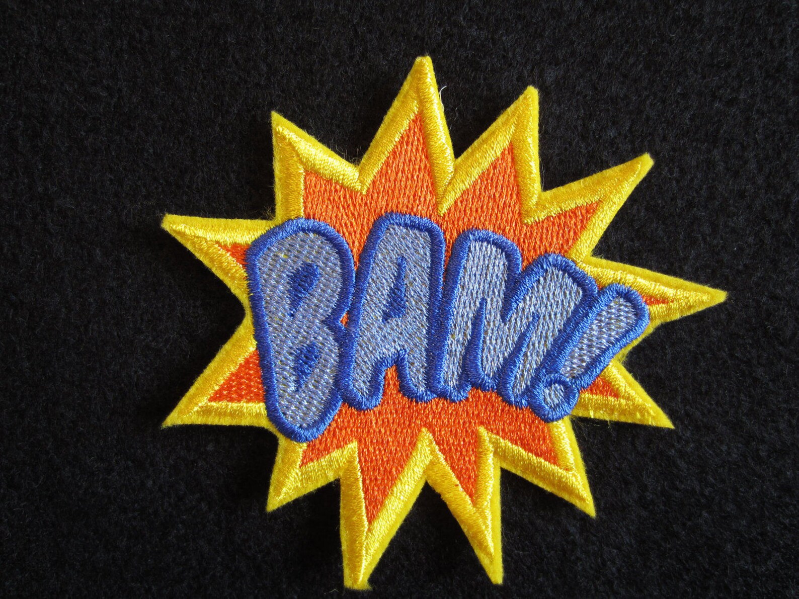 Embroidered Bam Iron on Patch Super Hero Patch Bam Patch - Etsy