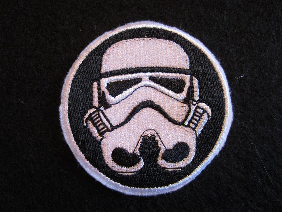 Embroidered Star Wars Iron on Patch Star Wars Patch Star - Etsy