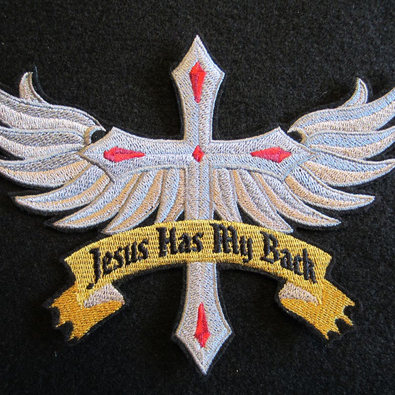 Iron on Large Cross Patch - Etsy