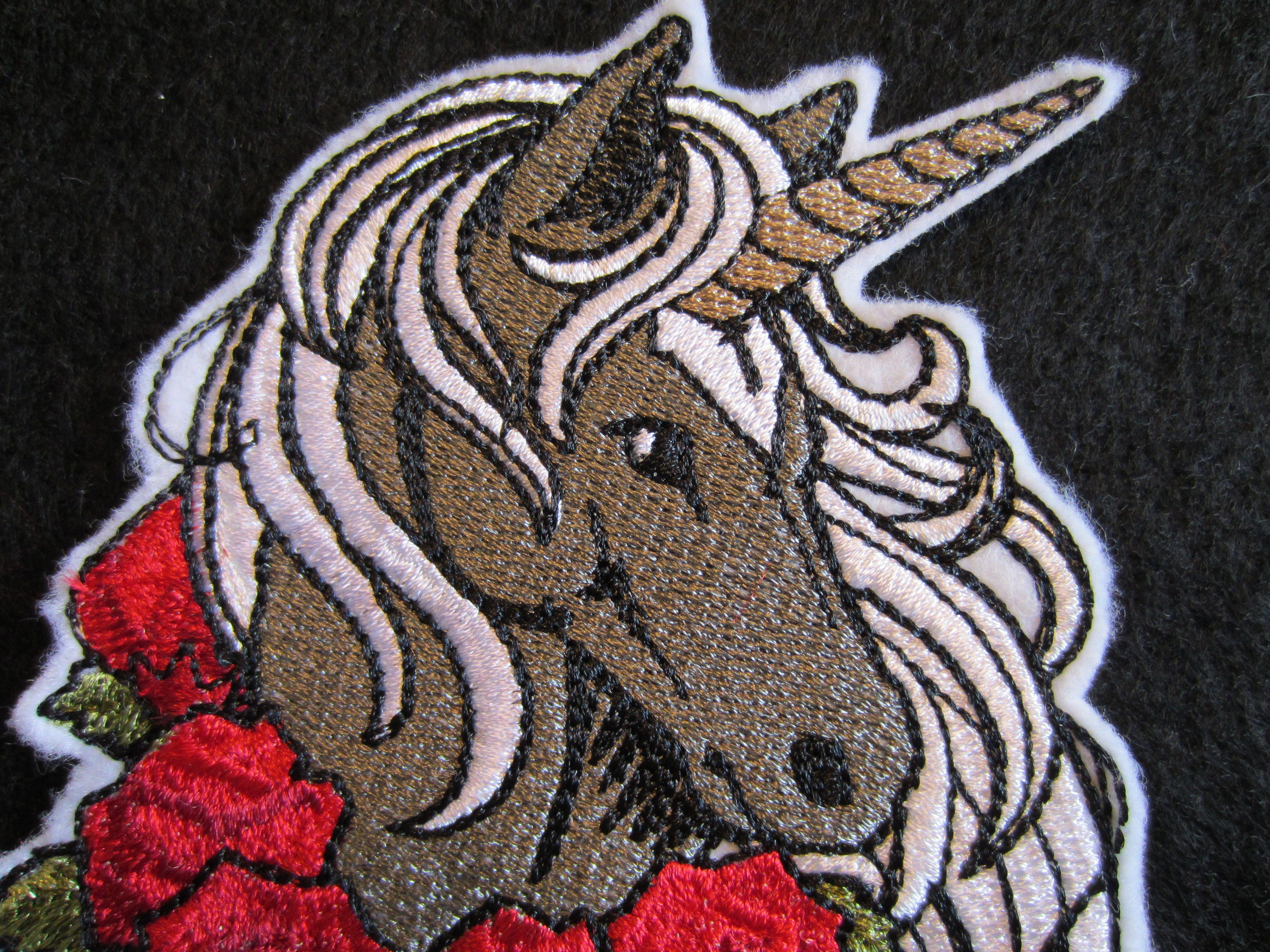 Embroidered Unicorn Iron On Patch Unicorn Patch Iron On Etsy