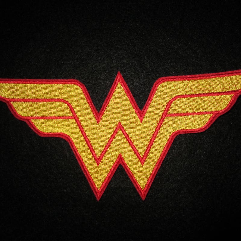 Wonderwoman Applique - Etsy