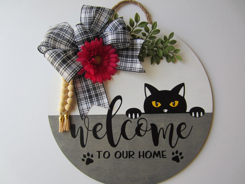 Door Hanger Cat Door Hanger Pets Fur Babies Cat Cats - Etsy
