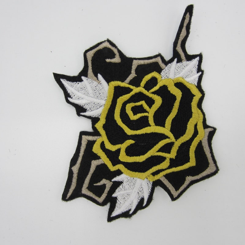 Rose Patch Iron On - Etsy