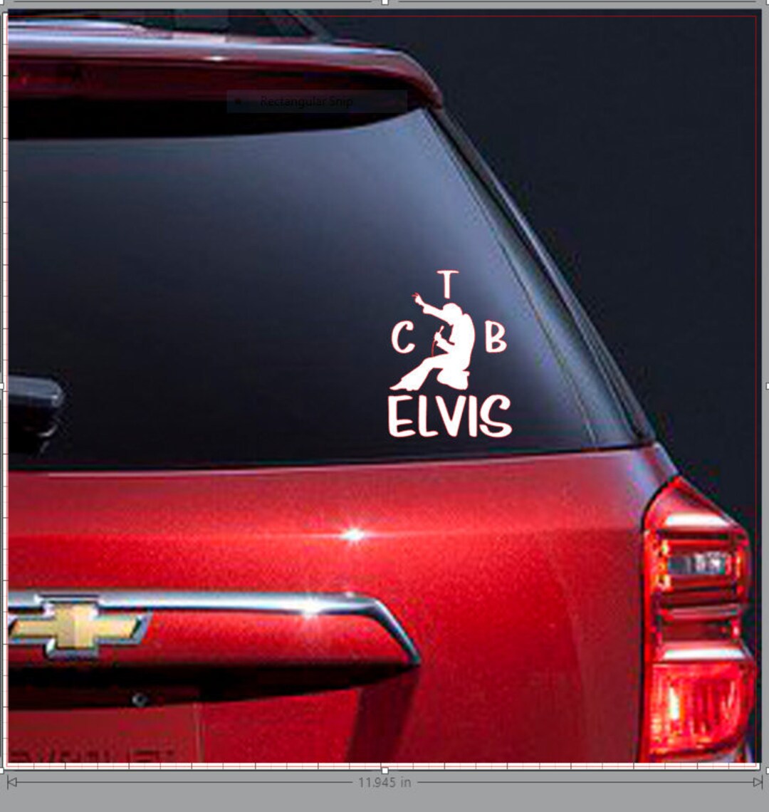 Decal, the King Decal, Decal, Vinyl Decals, Bumper Sticker, Sticker ...