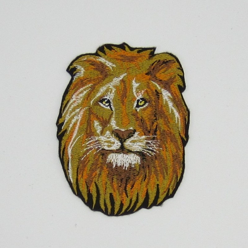 Lion Applique - Etsy