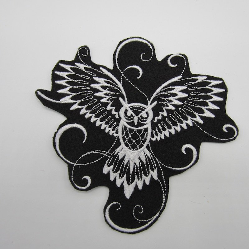 Owl Patch - Etsy