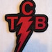 Embroidered TCB Logo Iron on Patch, Custom Colors - Etsy