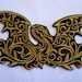 Embroidered Winged Dragon Iron on Patch, Dragon Patch, Dragon Applique ...