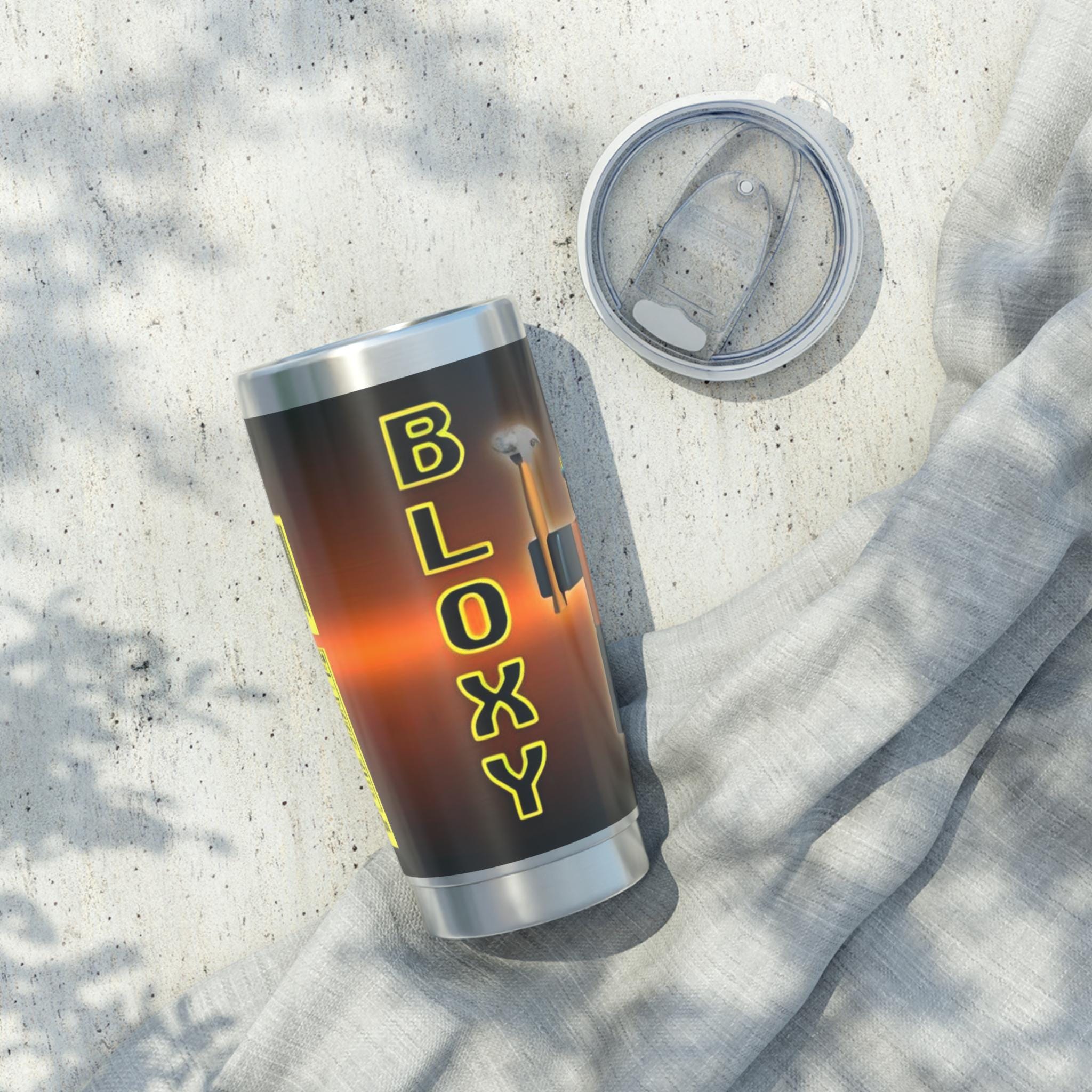 Roblox Bloxy Cola Stainless Steel Tumbler 20oz | Roblox Cup for Gamers ...