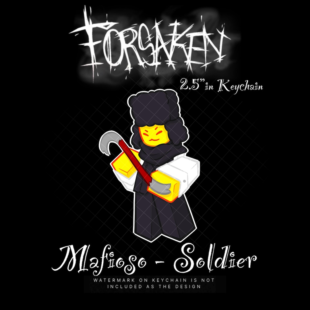 Mafioso’s Henchmen : Soldier Keychain | Pre-order Only, 2.5”inches ...