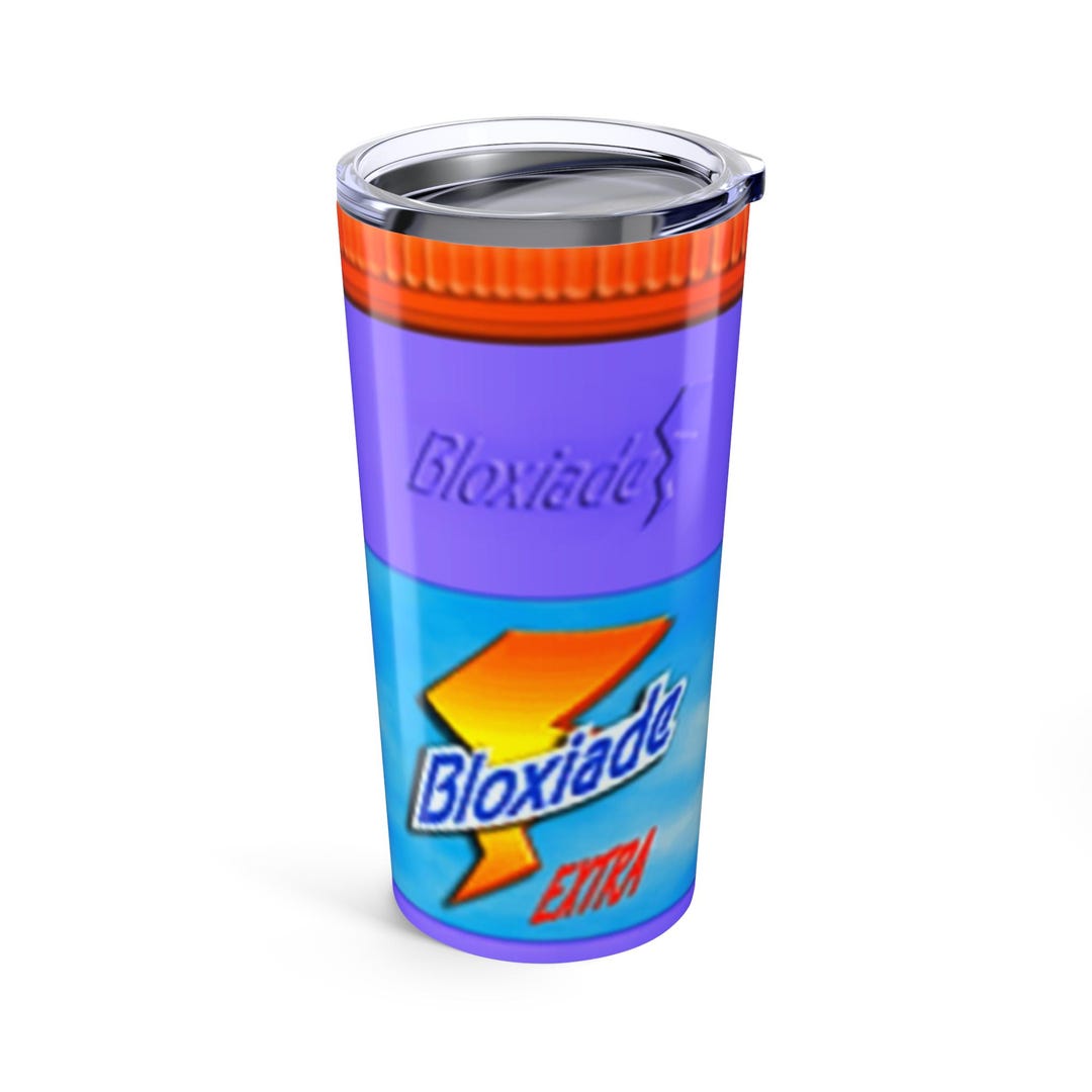 Roblox Bloxaide Tumbler 20oz | Classic Energy Drink | Fun Roblox Gift ...