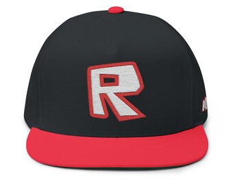 Custom Roblox Retro Hat 2015 | Flat Bill Snapback Cap | Embroidered Hat ...