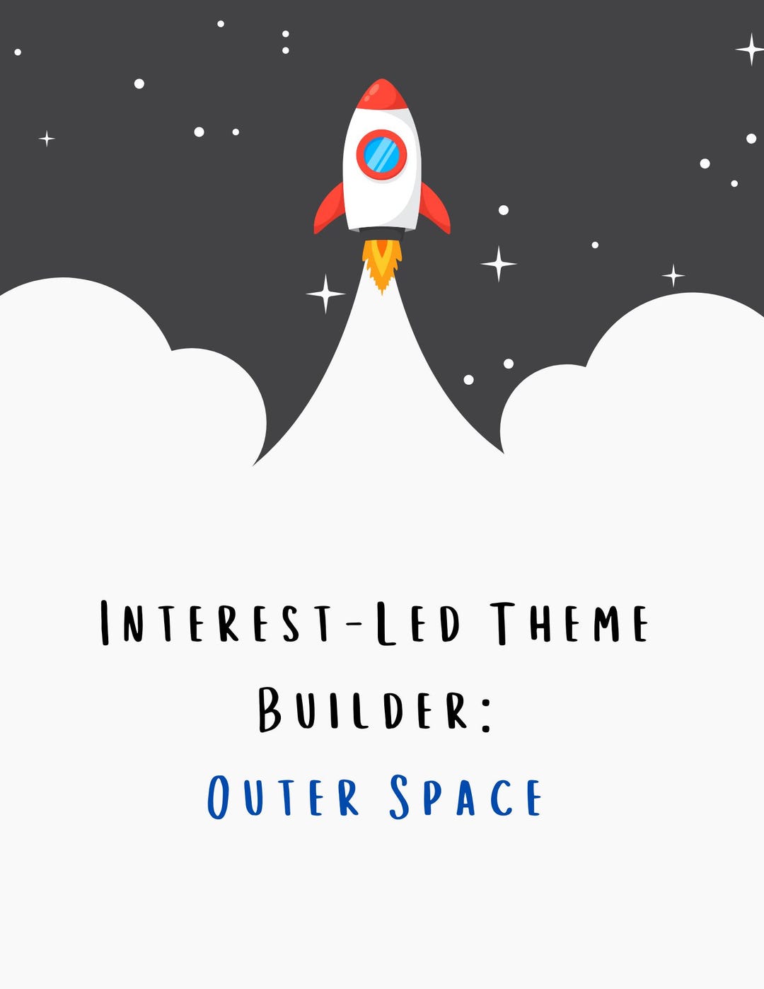 Outer Space Theme Builder | Interest-led Homeschool Unit | K–12 ...