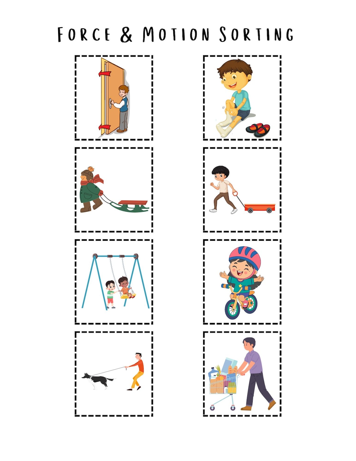 Physics at the Playground Lesson Plan - Etsy