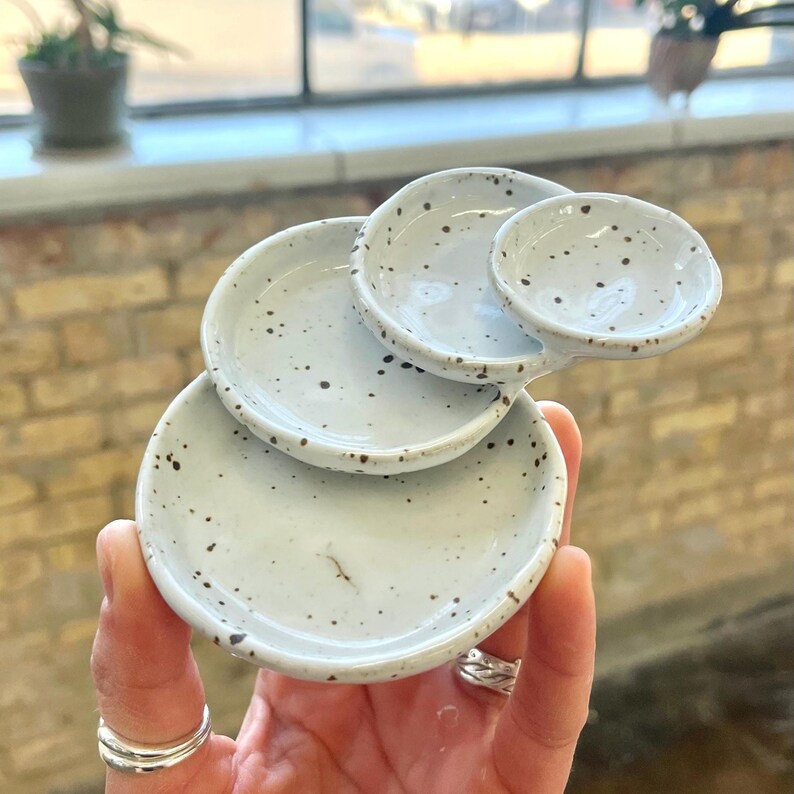 Stacked Ceramic Stoneware Ring Dish - Etsy