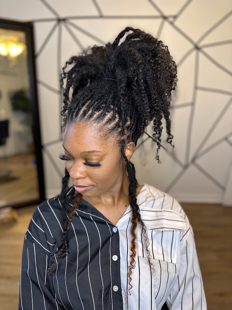 Human Hair Loc Extensions 10-12” - Etsy
