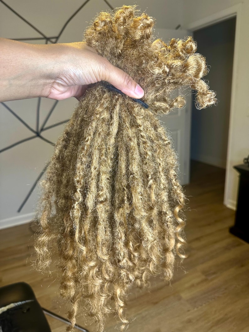 Handmade Faux Crochet Synthetic Locs Nubian - Etsy
