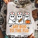Say Boo to the Flu SVG PNG, Cute Nurse Ghost Halloween Design, Funny ...