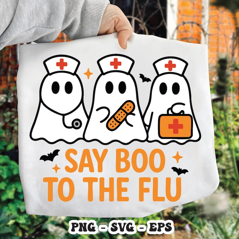 Say Boo to the Flu Bulletin Board - Etsy