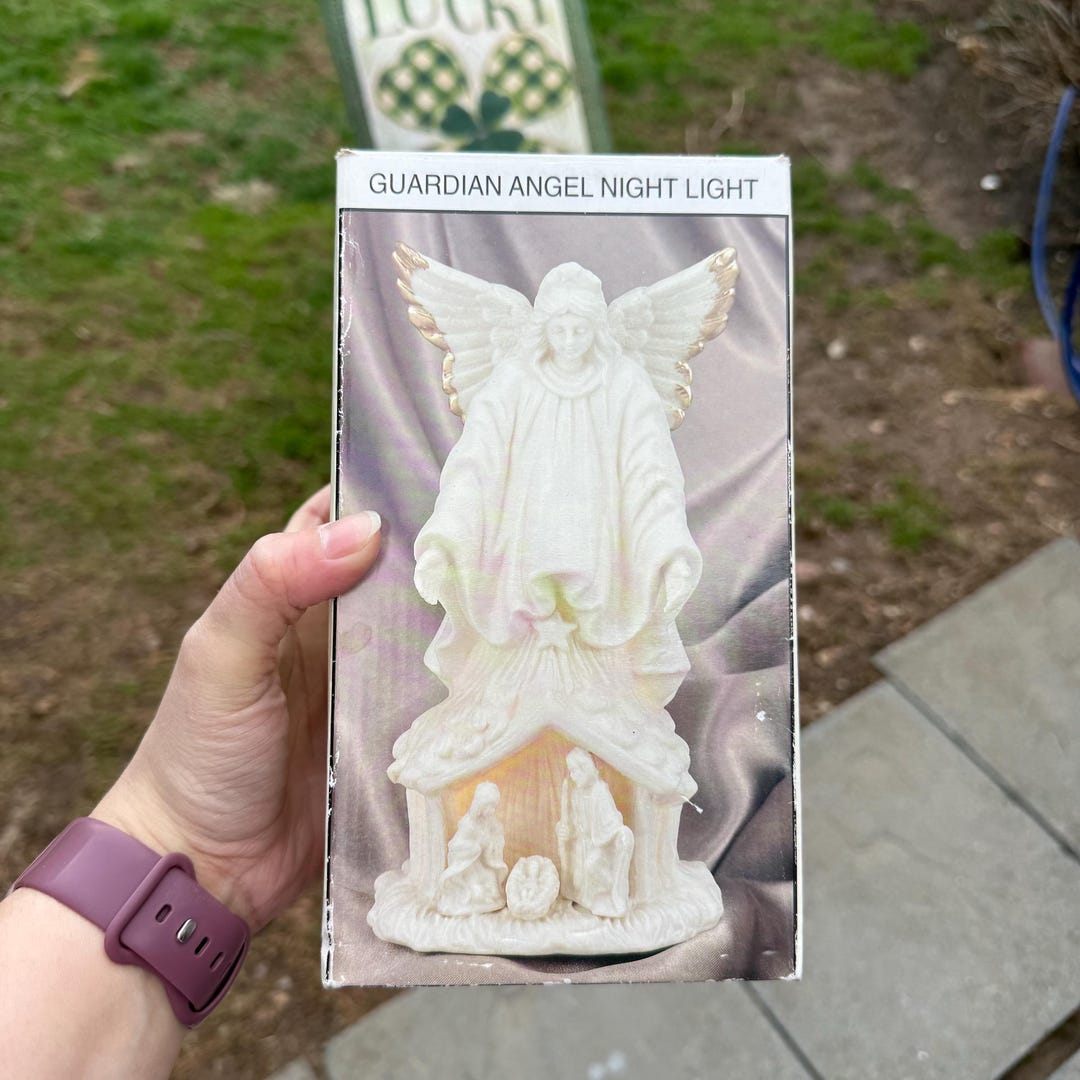 Cedar Creek Collection Guardian Angel Porcelain Nightlight New in Box ...