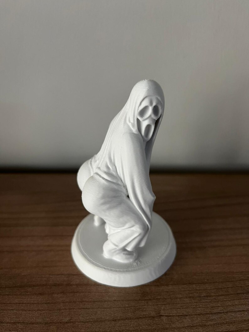 Twerking Ghost Figure, 3D Printed PLA Decor - Etsy