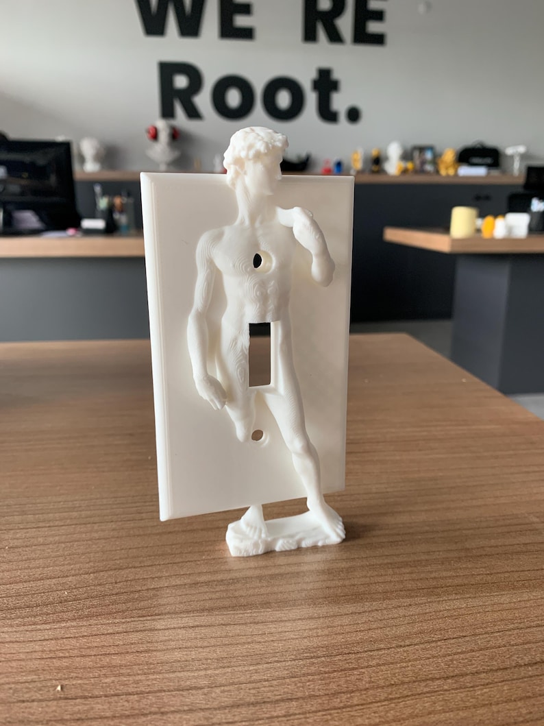 Michelangelo's David Light Switch Cover: Renaissance Decor - Etsy