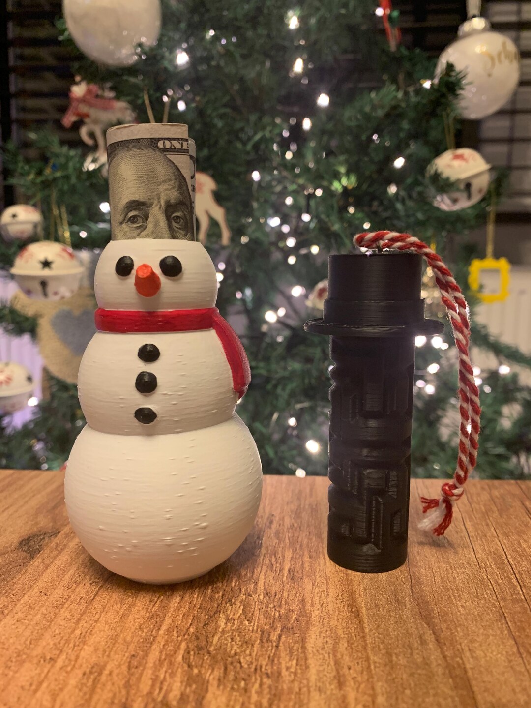 Snowman Puzzle Maze Gift Box, Secret Stash, Hidden Treasure, Unique ...