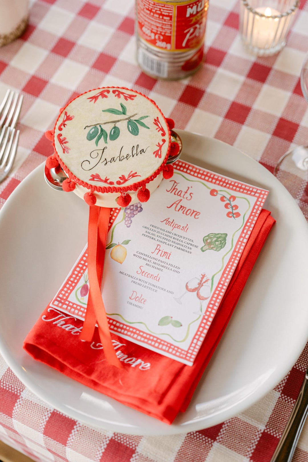 Custom Watercolor Italian Dinner Menu Template, Traditional Italian ...