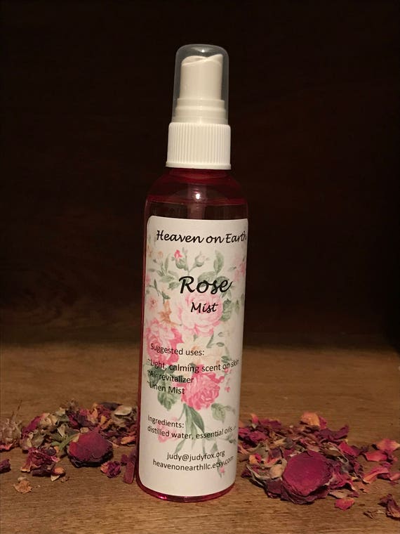 Rose mist All Natural 5oz. | Etsy